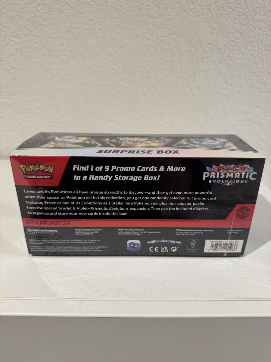 Pokemon Prismatic Evolutions Surprise Box (EN) | Kaufen auf Ricardo