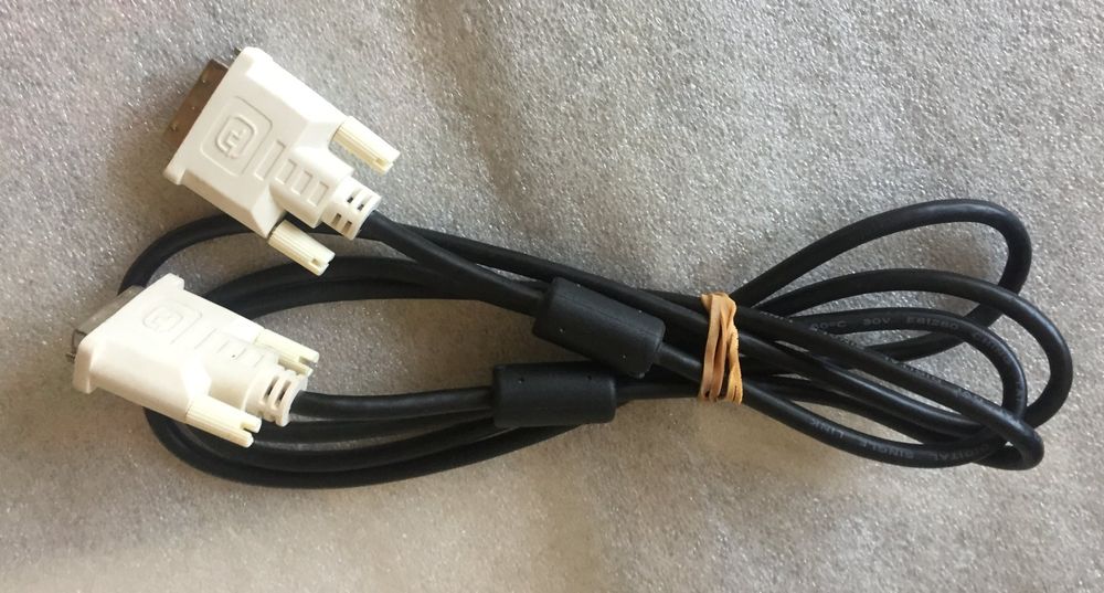 DELL 50.7A2A0.041-R DVI-D Male-Male 1.6m 18+1 Monitor Cable (Gebraucht) in Genève für CHF 5 ...