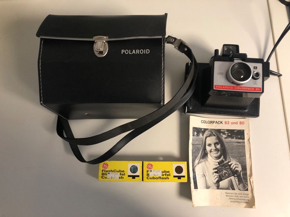 Polaroidkamera Colorpack 80 mit Tasche (Gebraucht) in Uster für CHF 5 ...