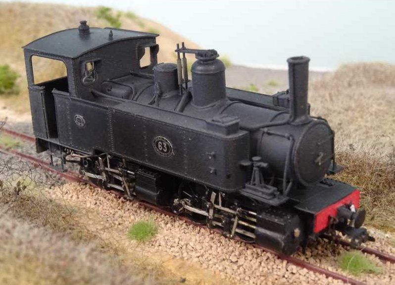 Bausatz H0m Kit Trains d'Antan #117 G 2 X 2/2 Mallet 020-020 (Neu und originalverpackt) in ...