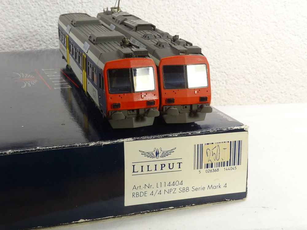 Liliput L114404 NPZ Triebzug, SBB/CFF, Analog, H0,GS/DC,OVP (Neu ...