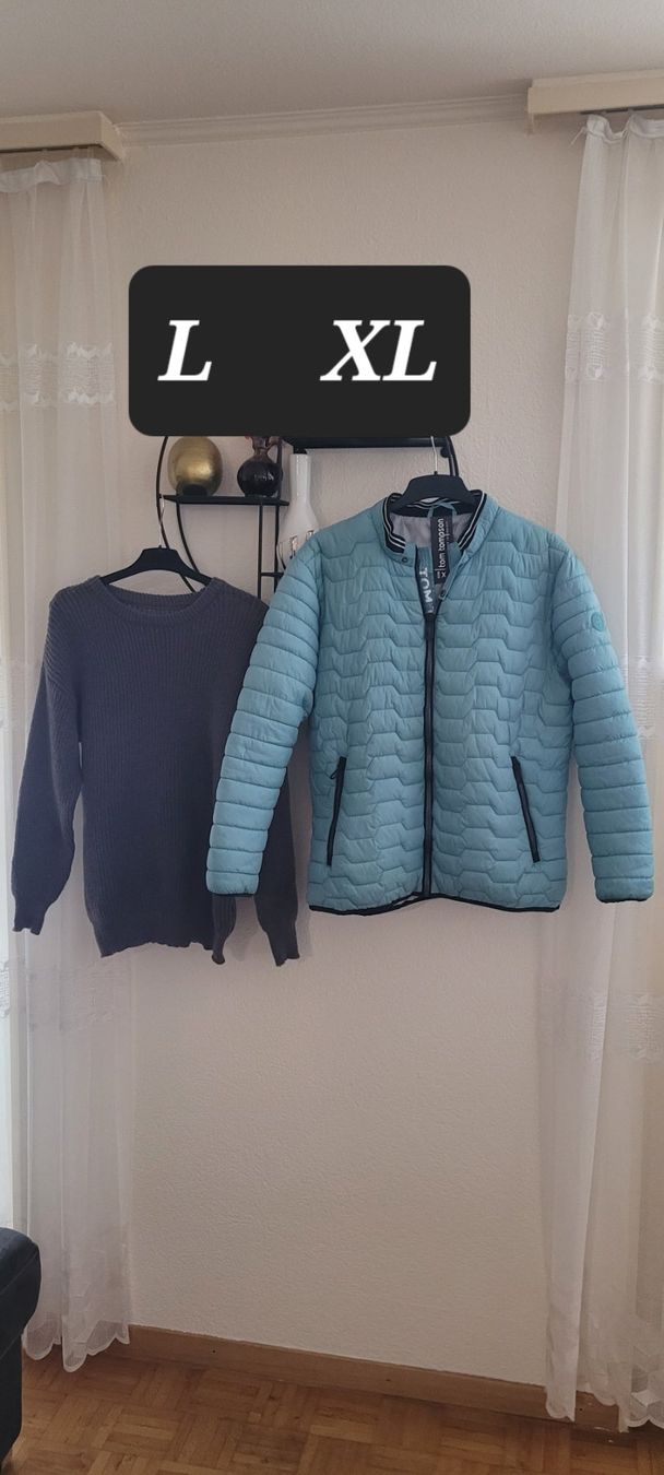 Doudoune Tom Tompson XL et Pull Adreille taille L (Neuf (Voir ...