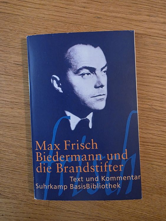 Max Frisch: Biedermann und die Brandstifter (Schulklassiker) (Gebraucht ...