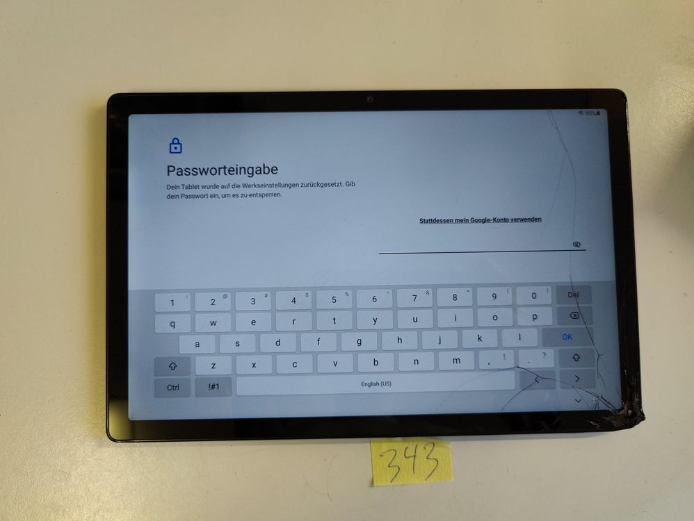 Samsung Galaxy Tab A8 Ab 3.Fr (Defekt) in Solothurn für CHF 9 – mit ...
