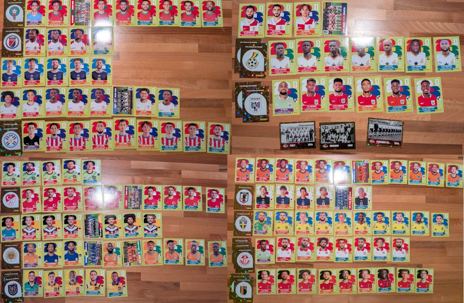 Panini Mondial/WM 2026 - ~400 vignettes/stickers United (Neu (gemäss ...