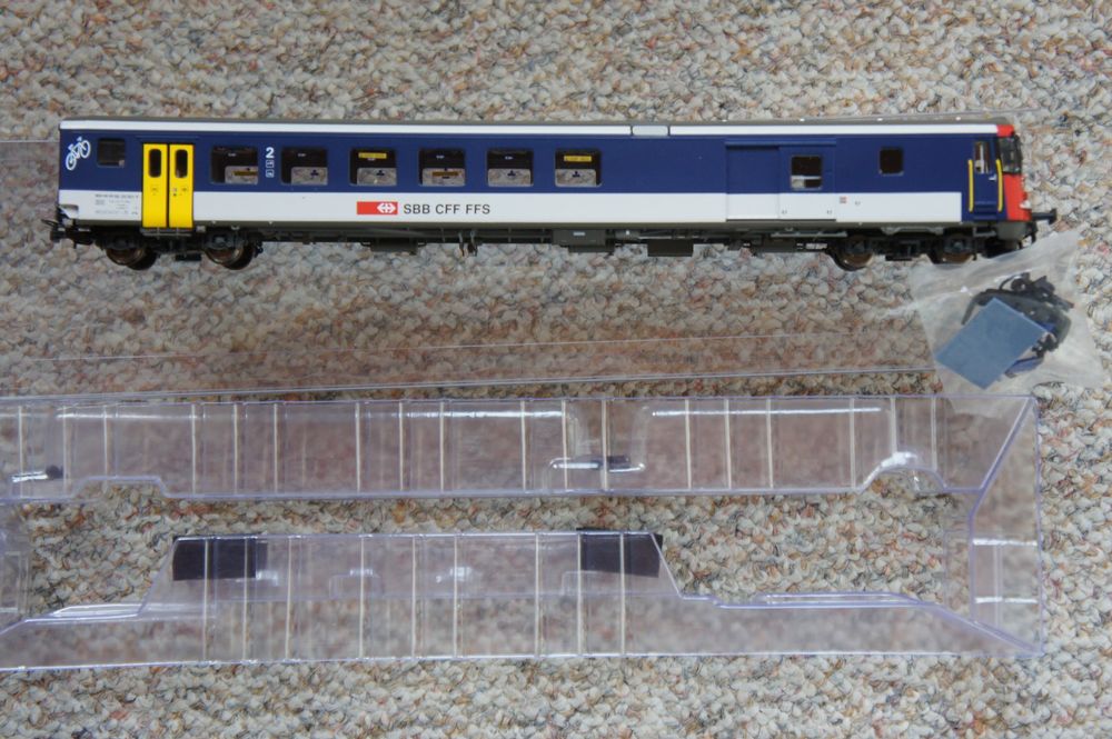 PIKO H0 aus 96830 SBB Steuerwagen, NPZ-Farben, GS, wie neu | Kaufen auf ...