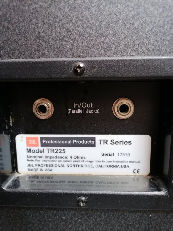 Lautsprecher JBL TR225 (Gebraucht) in kirchlindach für CHF 359 – nur ...