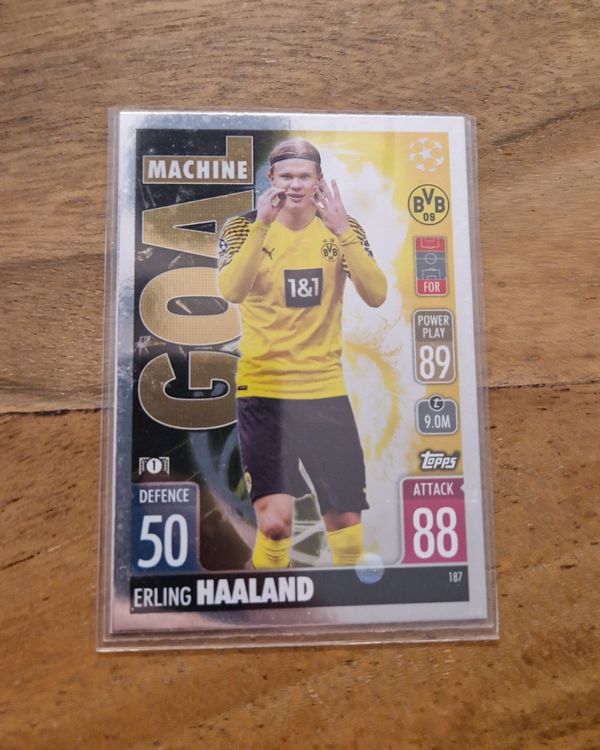 Erling Haaland - Goal Machine - Dortmund - Topps (Neu (gemäss ...