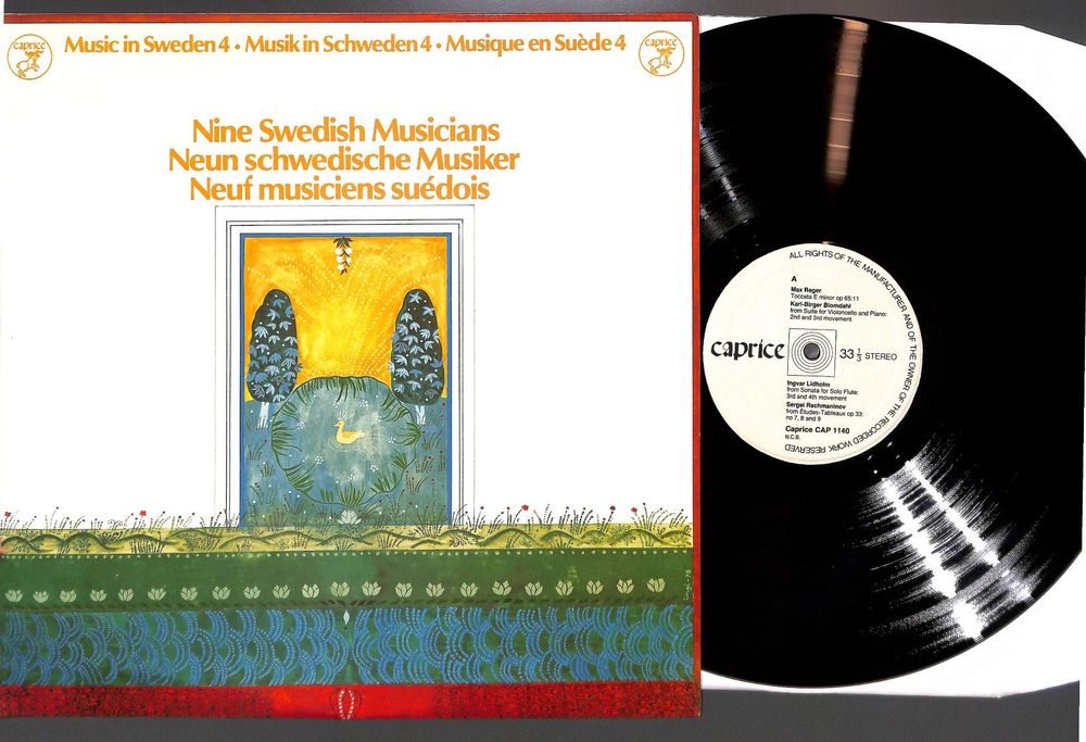 Various – Music In Sweden 4: Nine Swedish Musicians CAP 1140 (Neu ...