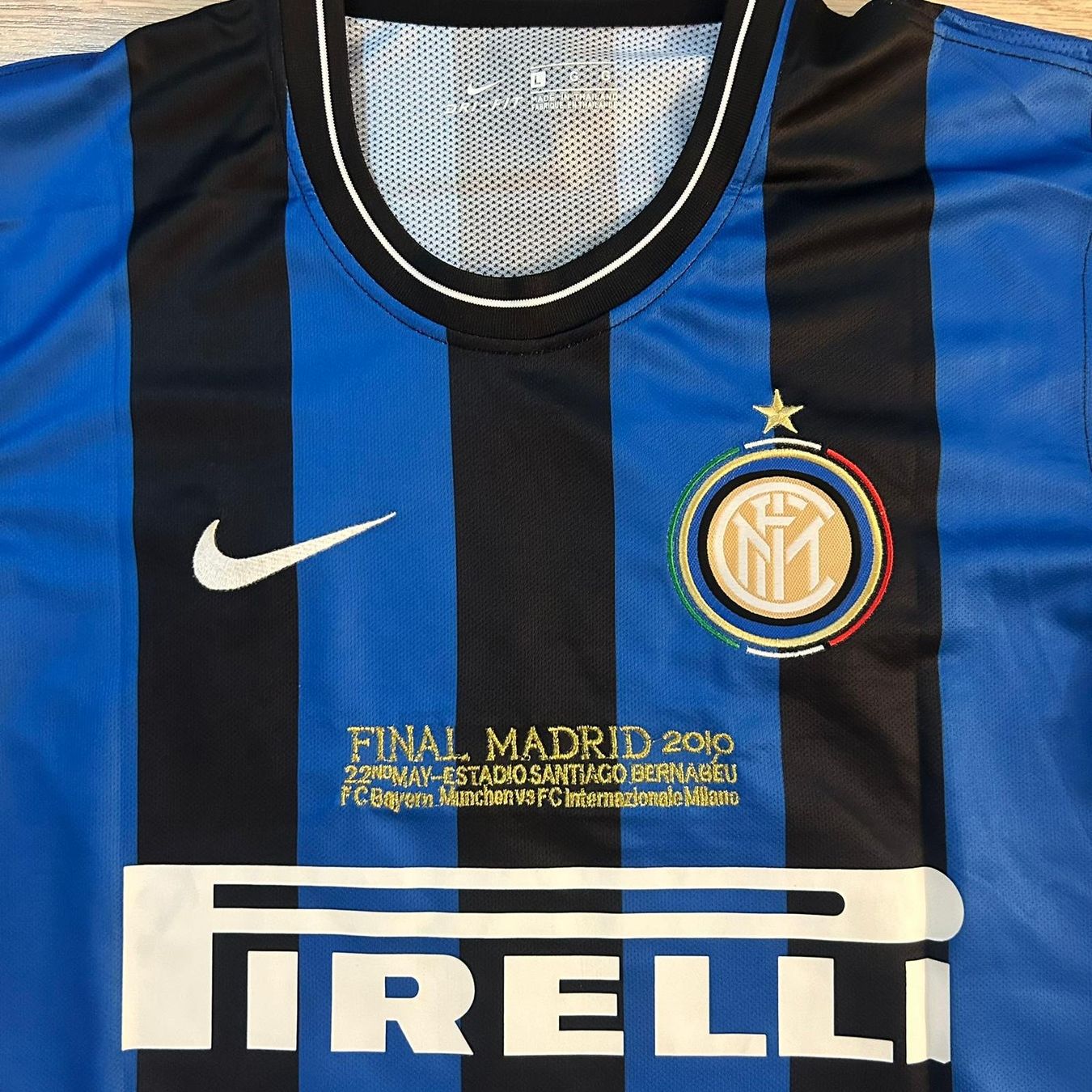 Fussballtrikot Inter Milan "MILITO" 2010 (L) 🖤💙 (Neu (gemäss ...