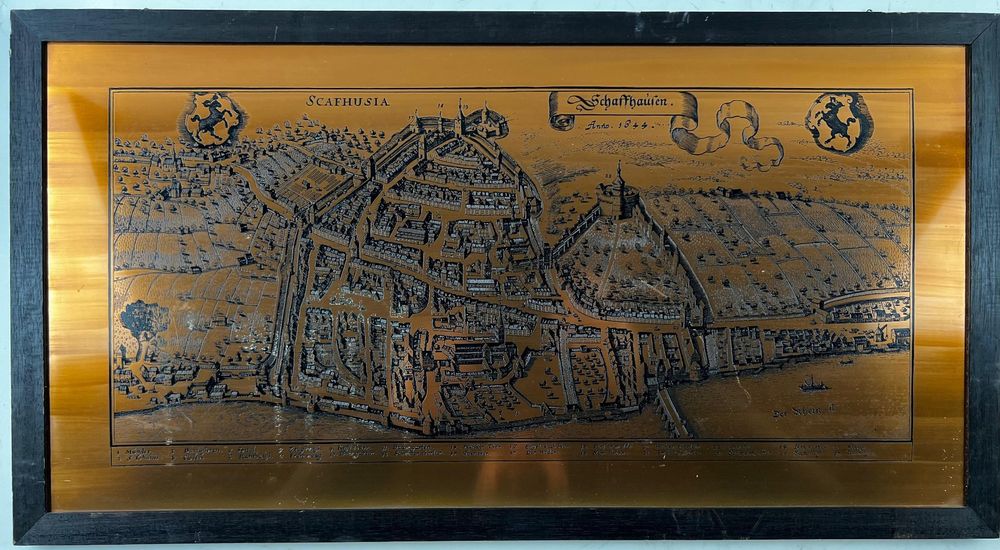Kupferstich Schaffhausen 1644 | Kaufen auf Ricardo