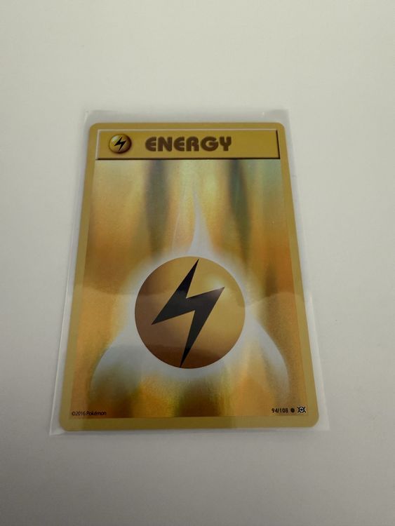 Pokemon Karte Energie Elektro 94/108 XY ⚡ (Neu (gemäss Beschreibung ...