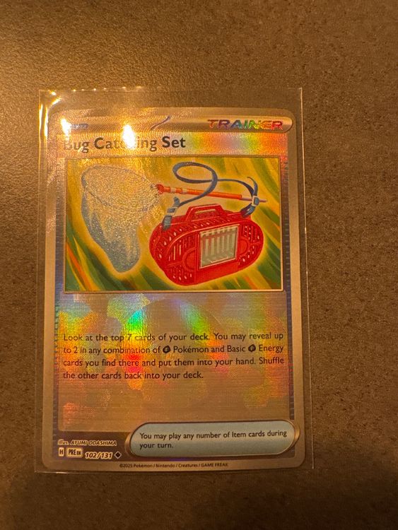 Bug Catching Set Pokeball 102/131 Prismatic Evolutions (Neu (gemäss ...
