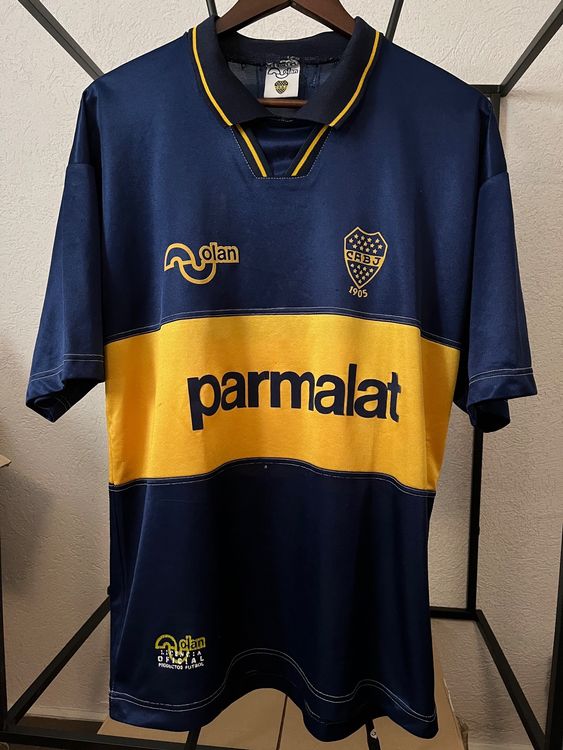 Vintage Boca Juniors Olan Home Shirt Trikot 1993-1995 90s L (Gebraucht ...