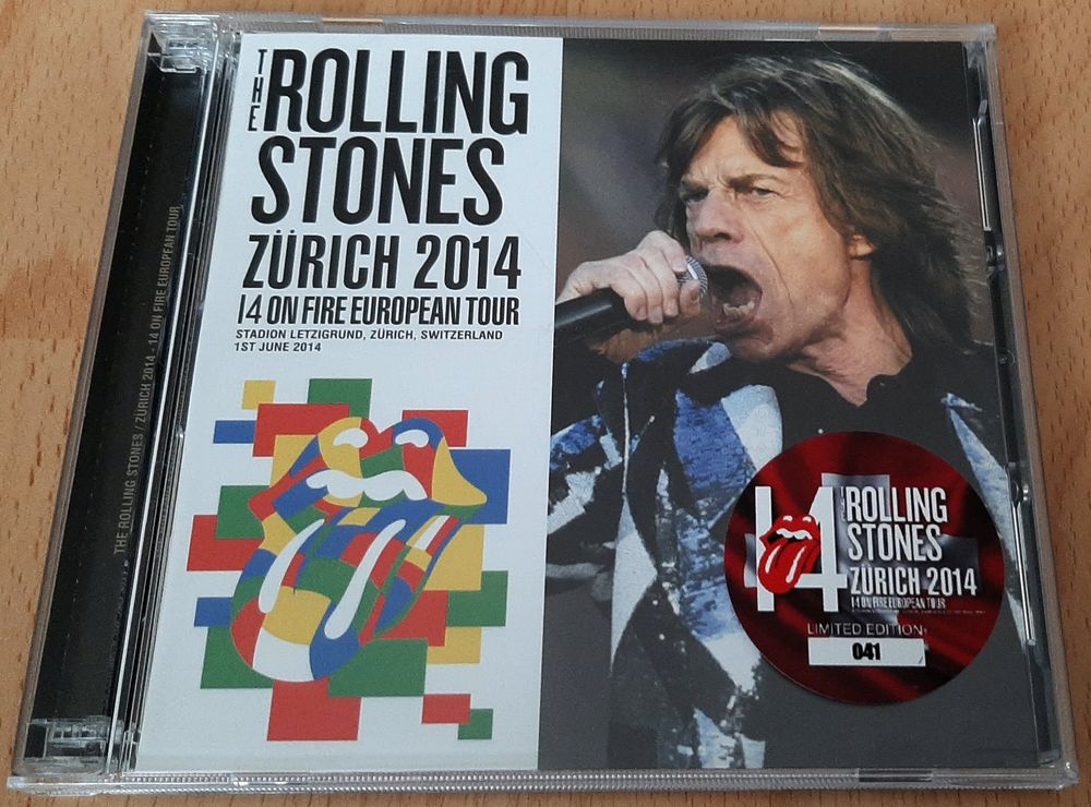 ROLLING STONES Zurich 2014 2CD Limited Edition sehr rar (Gebraucht) in ...