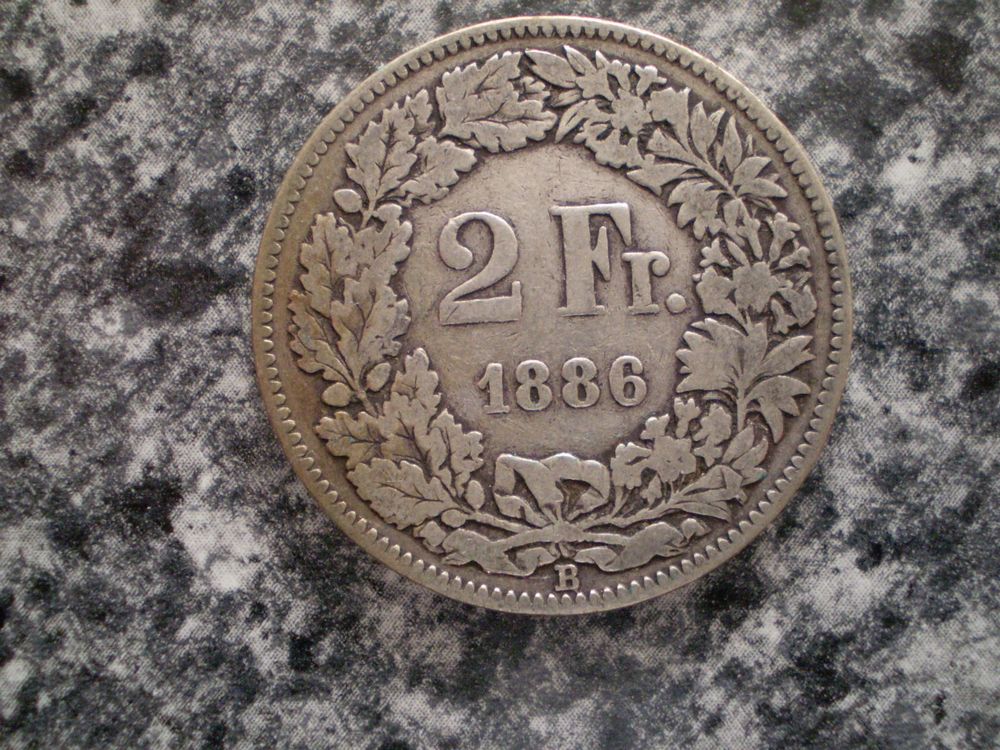 2 Fr.1886 !!! ab 1.- !!! (Gebraucht) in Dierikon für CHF 8 – mit Lieferung auf Ricardo kaufen