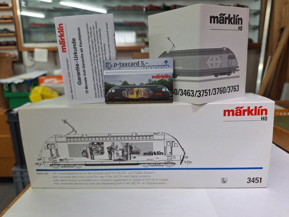 Märklin 3451, SBB Heizerlok (Gebraucht) in Oensingen für CHF 61 – mit ...