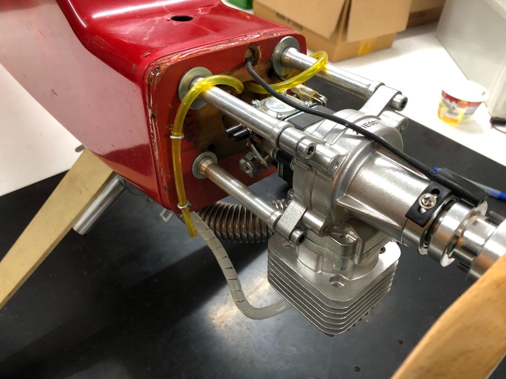 Alter Telemaster mit neuem RCGF 35ccm Motor (Gebraucht) in Kestenholz ...