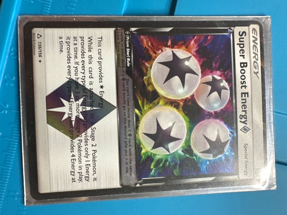 Pokemon Prisma Card Super Boost Energy | Kaufen auf Ricardo