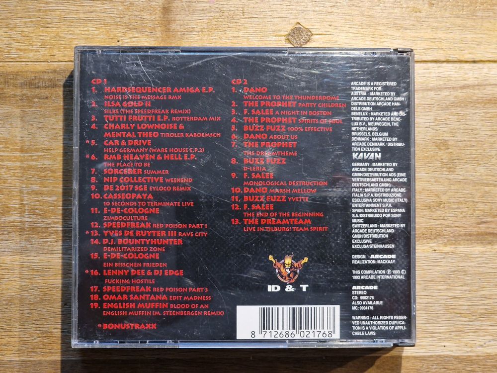 Thunderdome 4 - The Devils last Wish Doppel CD 1993 (Gebraucht) in Güttingen für CHF 13 – mit ...