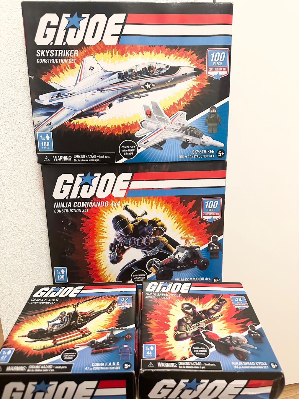 Hasbro GI Joe Construction Sets klembausteinen neu kein lego (Neu und ...