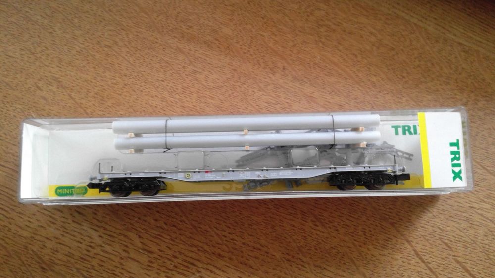 Trix Minitrix 15608 SBB Rungenwagen mit Rohren (Neu und originalverpackt) in Eglisau für CHF 20 ...