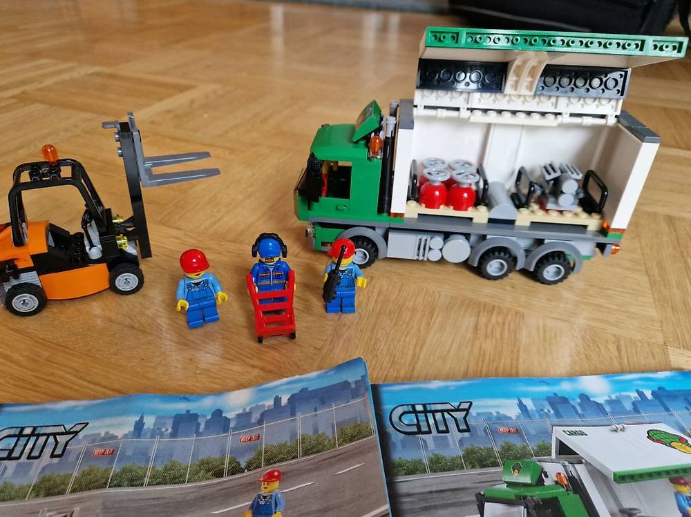 Lego city - LKW mit Gabelstapler (60020) (Gebraucht) in Möhlin für CHF ...