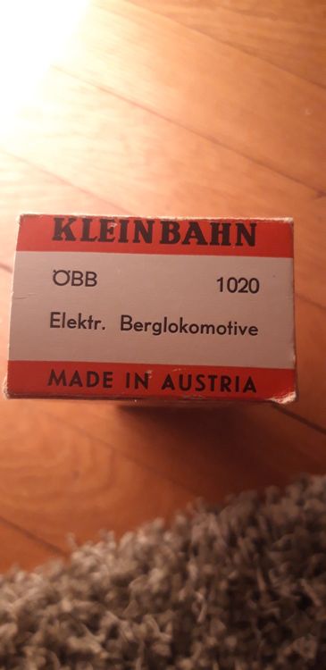 Kleinbahn H0 ÖBB 1020 Krokodil / Guss / mit 2 Motoren (Gebraucht) in ...