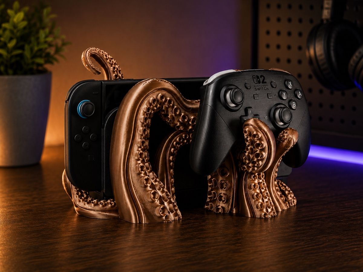Support Nintendo Switch & Manette Octopus (Neu (gemäss Beschreibung ...