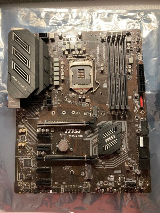 MSI Z390-A PRO Mainboard (defekte Pins) für Bastler | Kaufen auf Ricardo