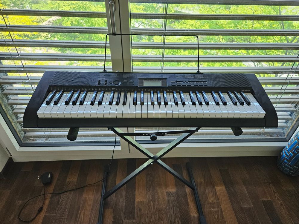 Casio Keyboard mit Ständer (CTK-1150) | Kaufen auf Ricardo