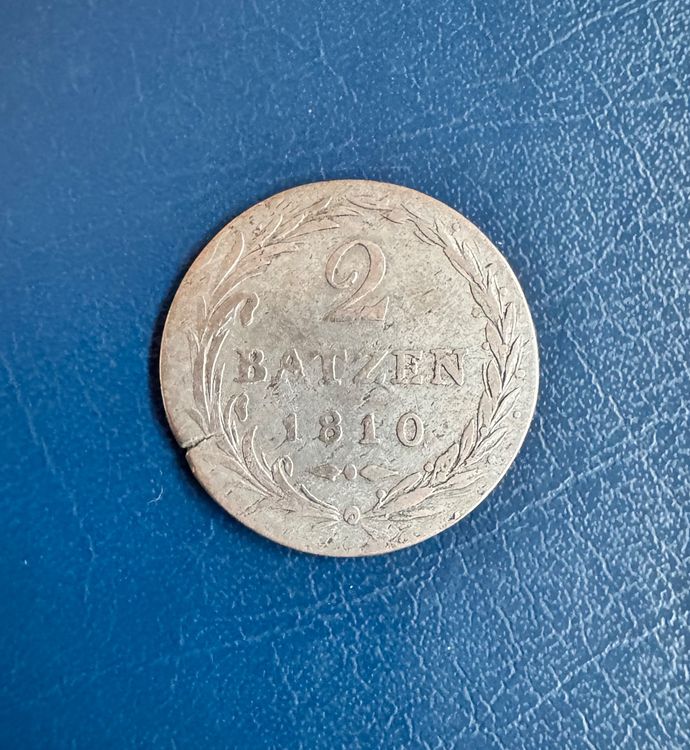 Kantonsmünze: Schwyz 2 Batzen 1810 / Riss (Gebraucht) in Ebikon für CHF ...