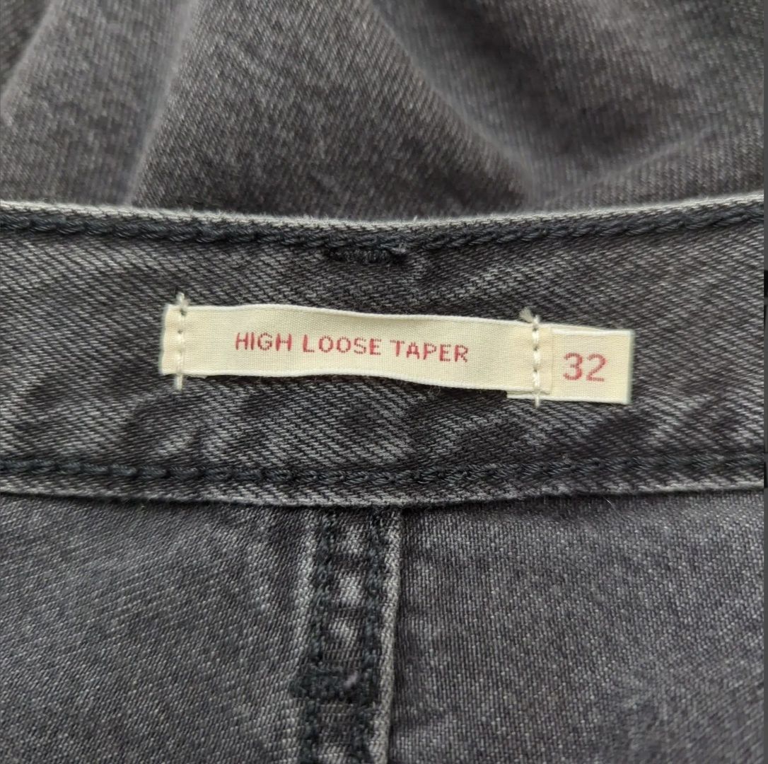 Jean Levi's High Loose Taper noir délavé - Taille W32 (Neu (gemäss ...