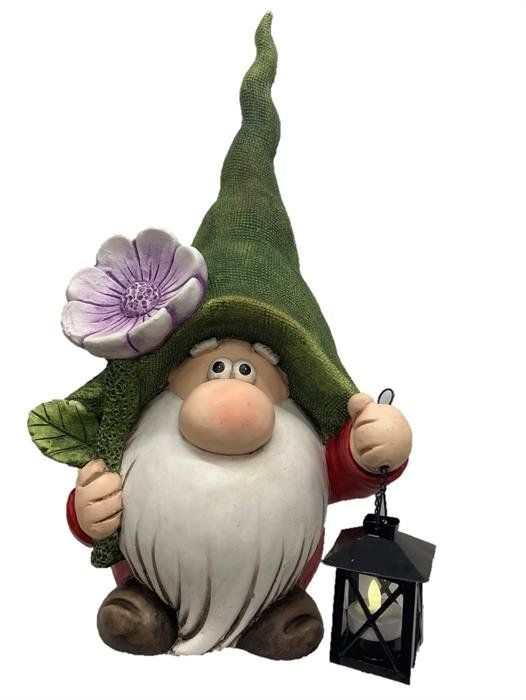 Gartenwichtel aus Magnesia Blume mit Laterne 53 cm (Neu und originalverpackt) in Oensingen für ...