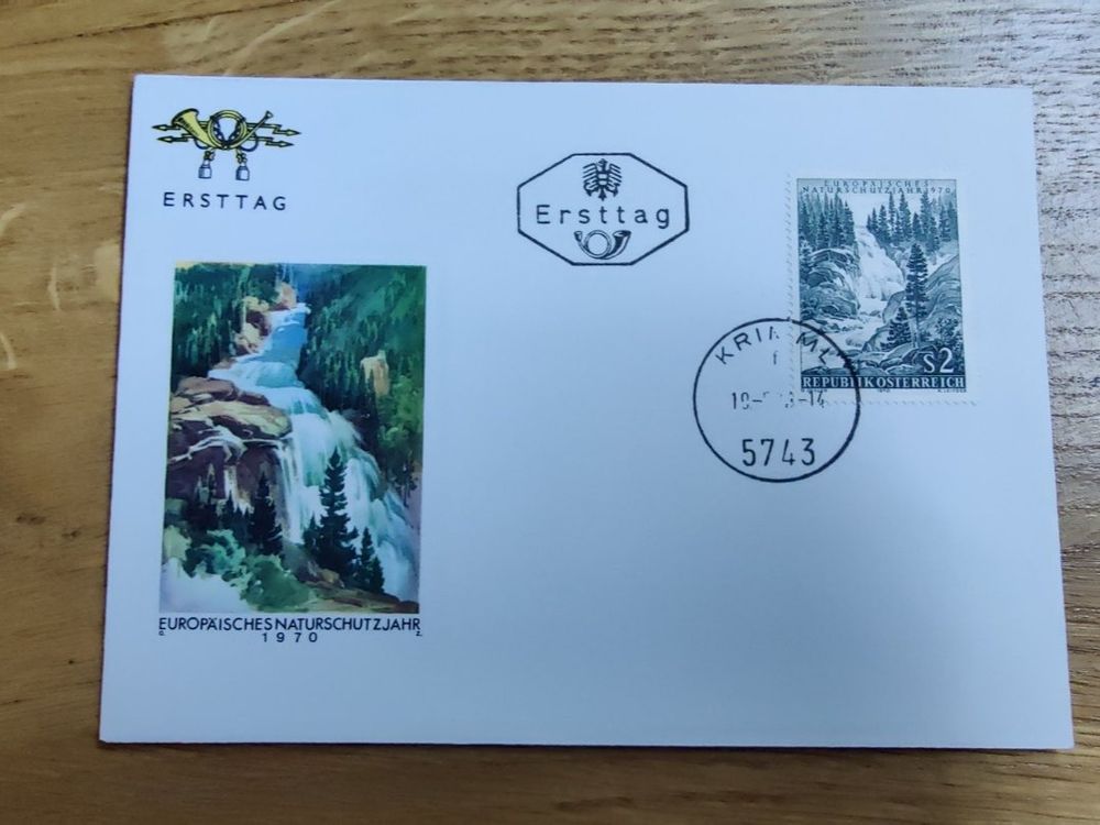 Europäisches Naturschutzjahr 1970, Ersttagsbrief | Kaufen auf Ricardo