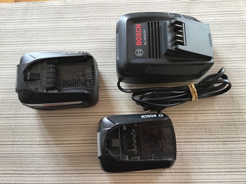 Bosch Li-Ion Akku 18V (6.0 Ah und 2.5Ah) inkl. Ladegerät | Kaufen auf ...