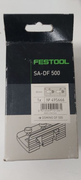 FESTOOL DOMINO DÜBELFRÄSE DF 500 Seitenanschlag 495666 für D | Kaufen ...