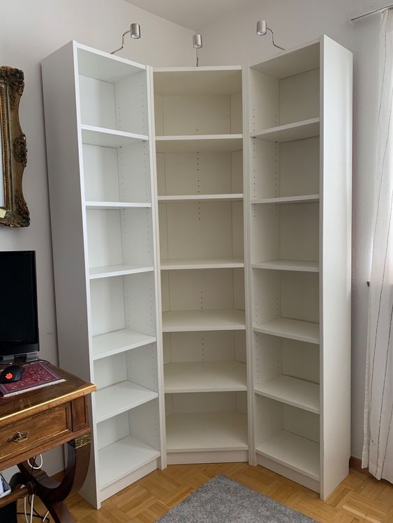 Regalkombination mit Ecklösung Eckregal mit Beleuchtung (Gebraucht) in Gockhausen für CHF 124 ...