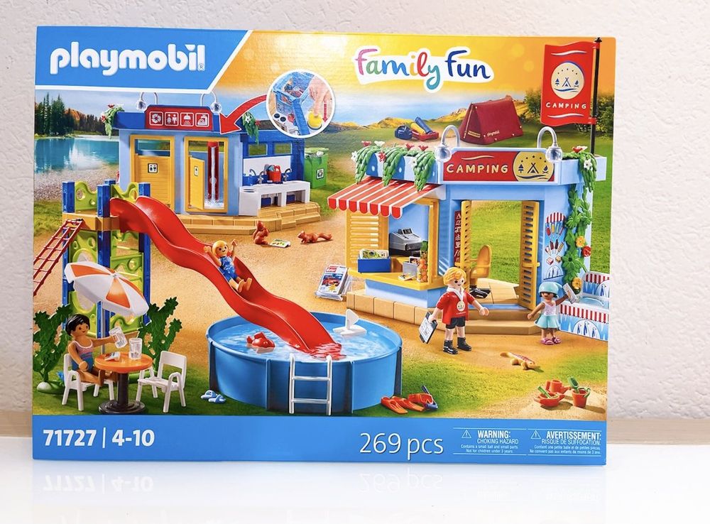 Playmobil 71727 Camping Set Family Fun 269 PCS New Mai apert | Kaufen ...