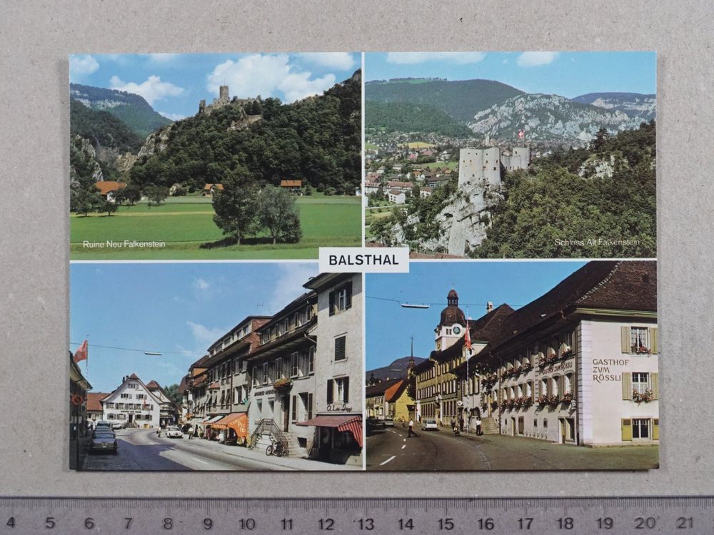 Balsthal, 4 Ansichten (Gebraucht) in Lenzburg für CHF 3 – mit Lieferung auf Ricardo kaufen