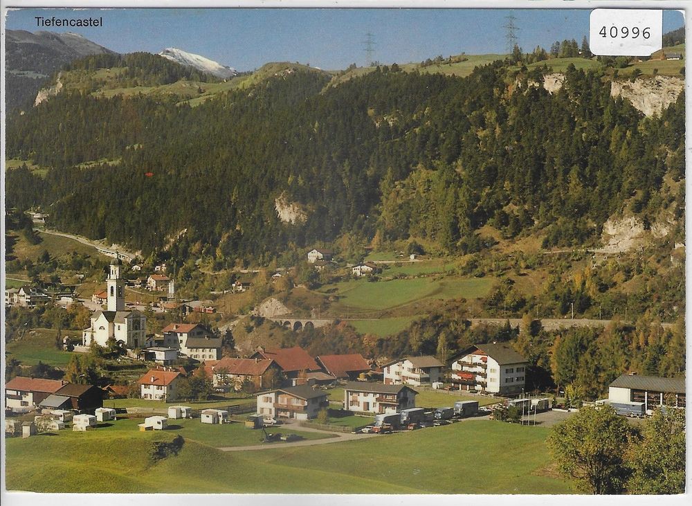 Tiefencastel - Generalansicht (Gebraucht) in Ettingen für CHF 2 – mit Lieferung auf Ricardo kaufen