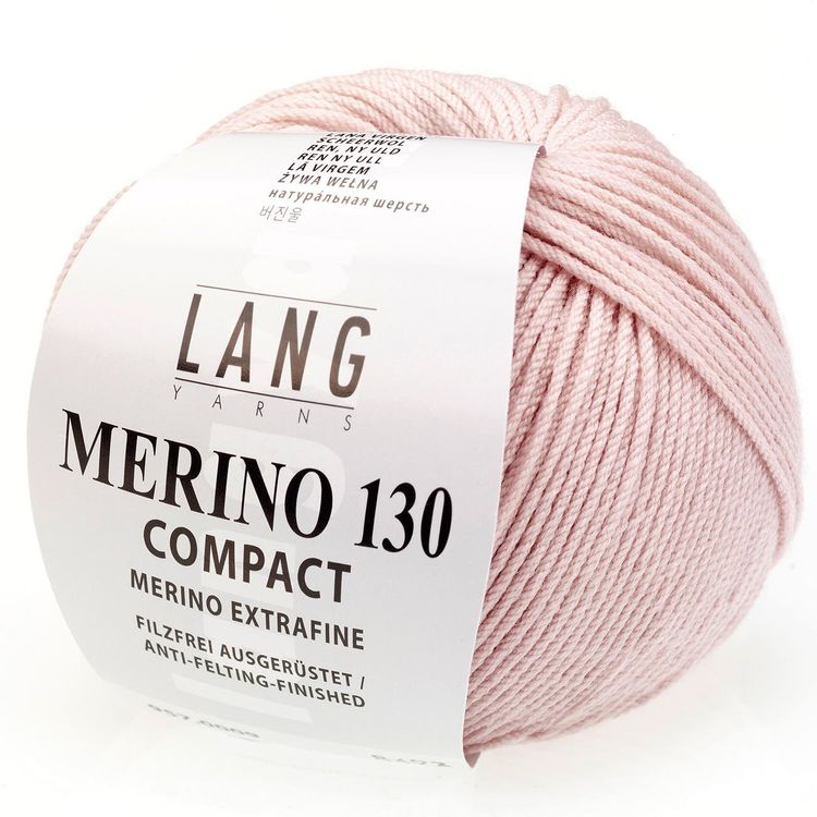 6 X WOLLE MERINO 130 COMPACT VON LANG YARNS (Neu (gemäss Beschreibung ...