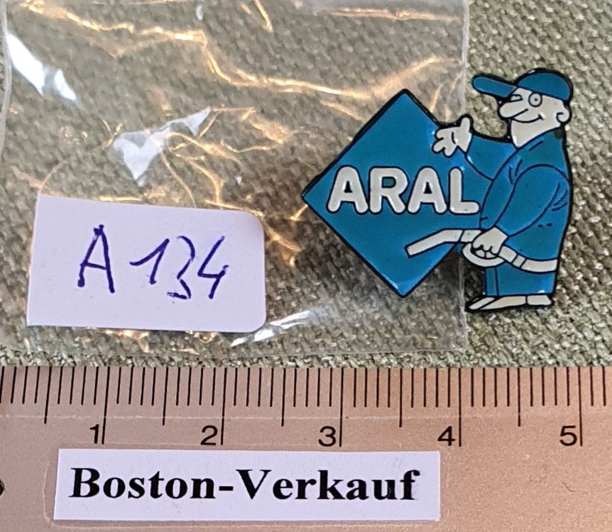 A134 - Pin Aral Tankstelle Benzin Disel (Gebraucht) in Reinach BL für ...