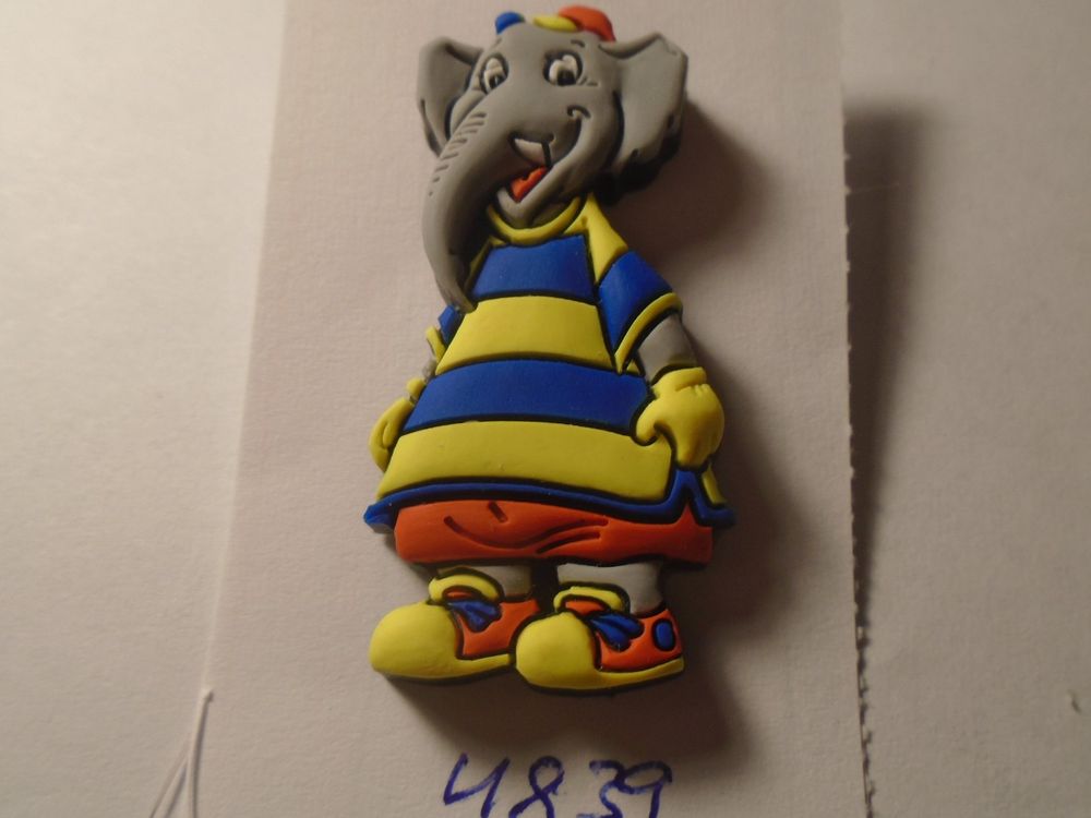 1 Süsser Elefant Plastik Pin evt EUROPAPARK (U839) (Gebraucht) in ...