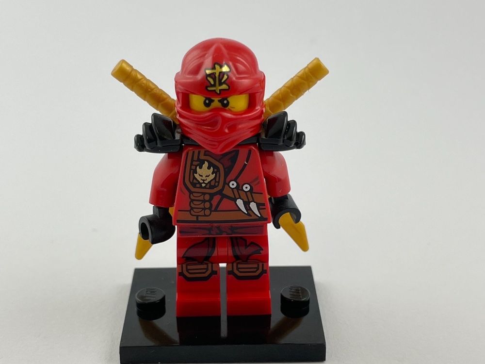Lego Ninjago Minifigur Kai Zukin Robe roter Ninja + 2 Katana | Kaufen ...