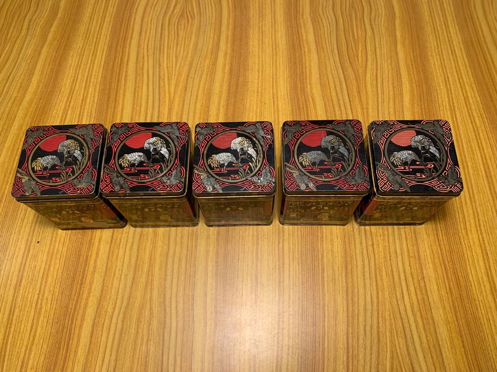 Teedosen Blechdosen 80er 80s Vintage Set Aufbewahrungsdosen (Gebraucht ...