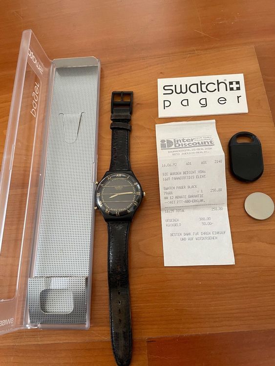 Swatch Watch Pager Black (Gebraucht) in Zürich für CHF 15 – mit ...