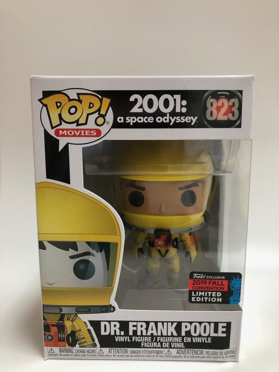 Funko POP! 2001, l'Odyssée de l'espace Dr. Frank Poole Limit (Neu und ...