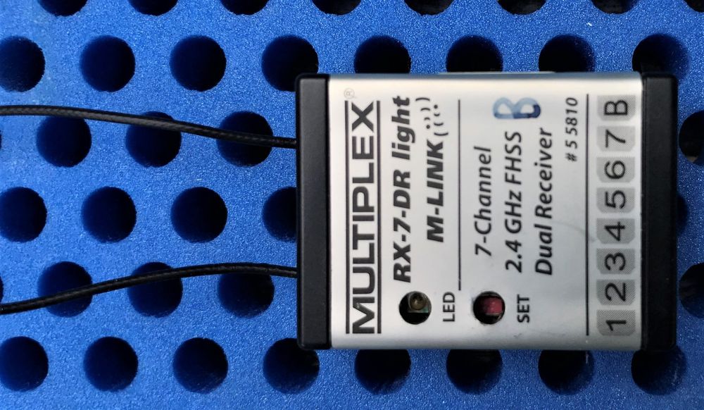 Empfänger RX-7-DR light "M-LINK", Multiplex #55810 (Gebraucht) in ...