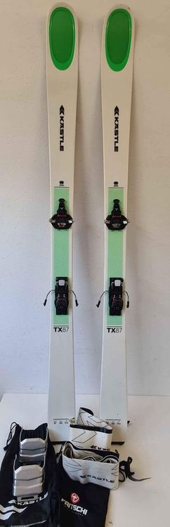 Set complet ski de randonnee Kastle 1m66 + peaux + couteaux | Kaufen ...